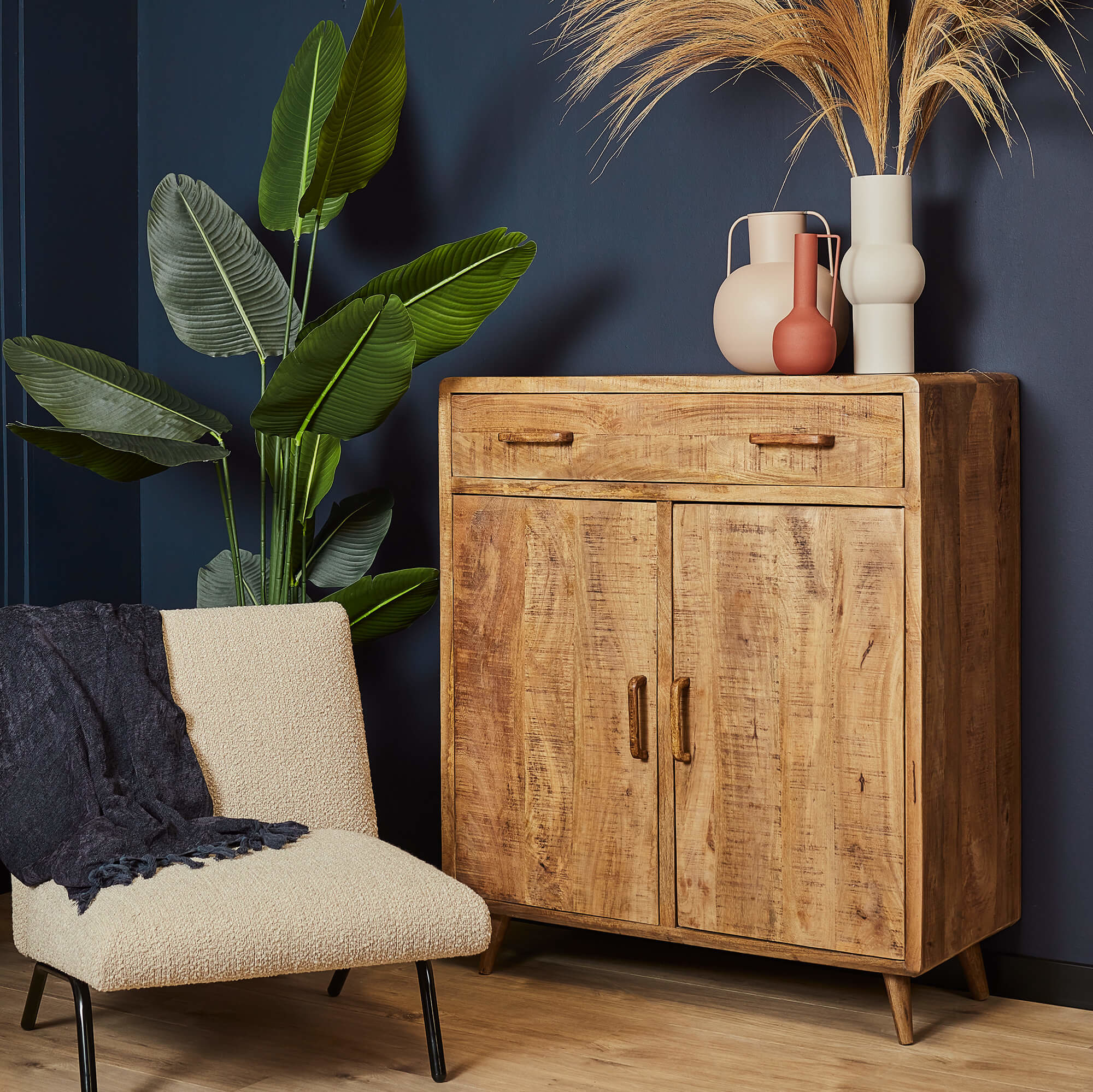 Kabinet Omaha - 100 cm - Mangohout | Starfurn - Max Wonen