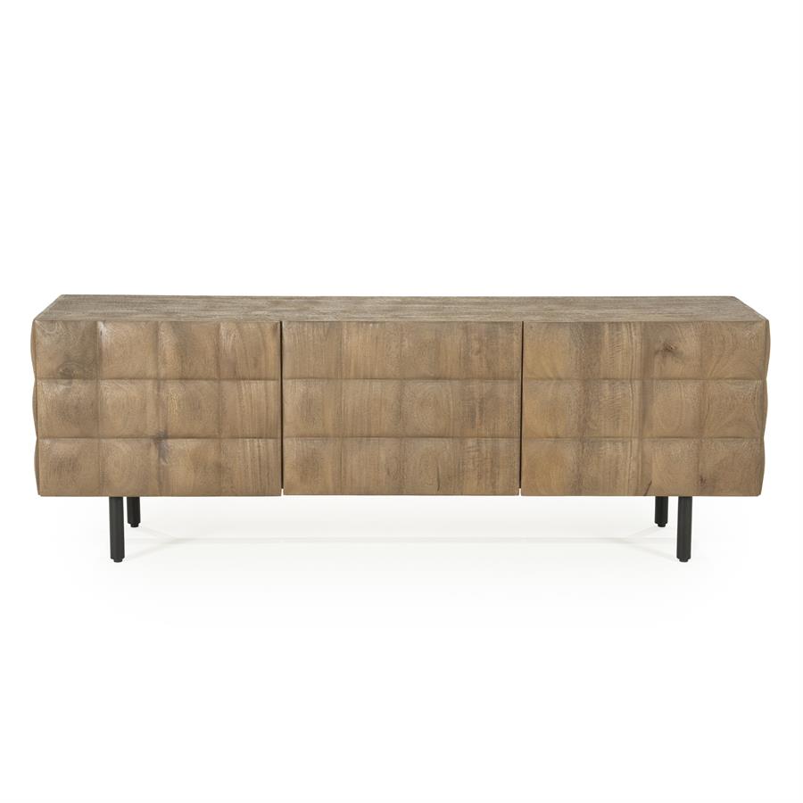 TV meubel Felix - 160 cm - Mangohout - Bruin | Eleonora - Max Wonen